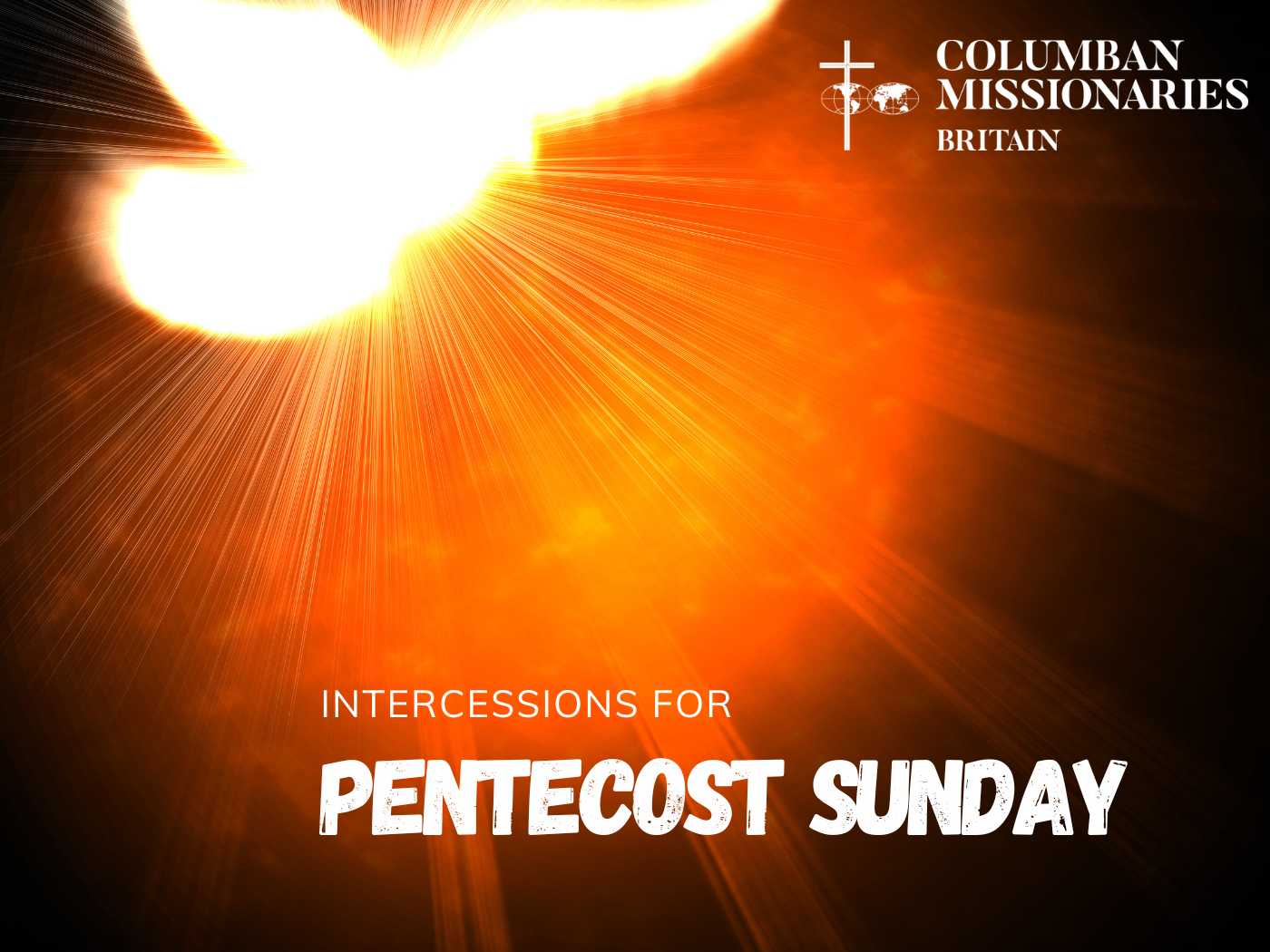 Download prayers of intercession for Pentecost Sunday - Columban ...