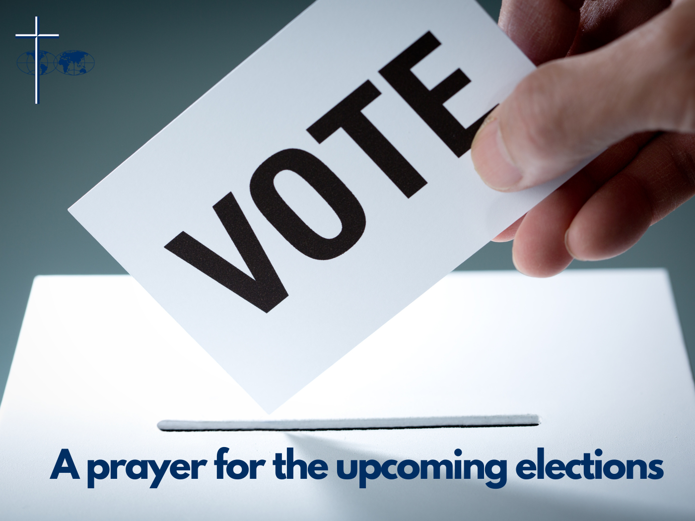 A prayer for the upcoming election - Columban Missionaries